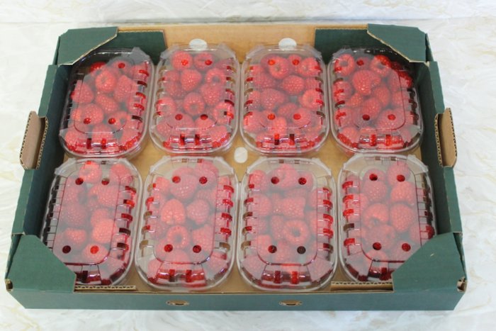 Fresh Raspberries 2kg. | PP Farm Shop, Kent